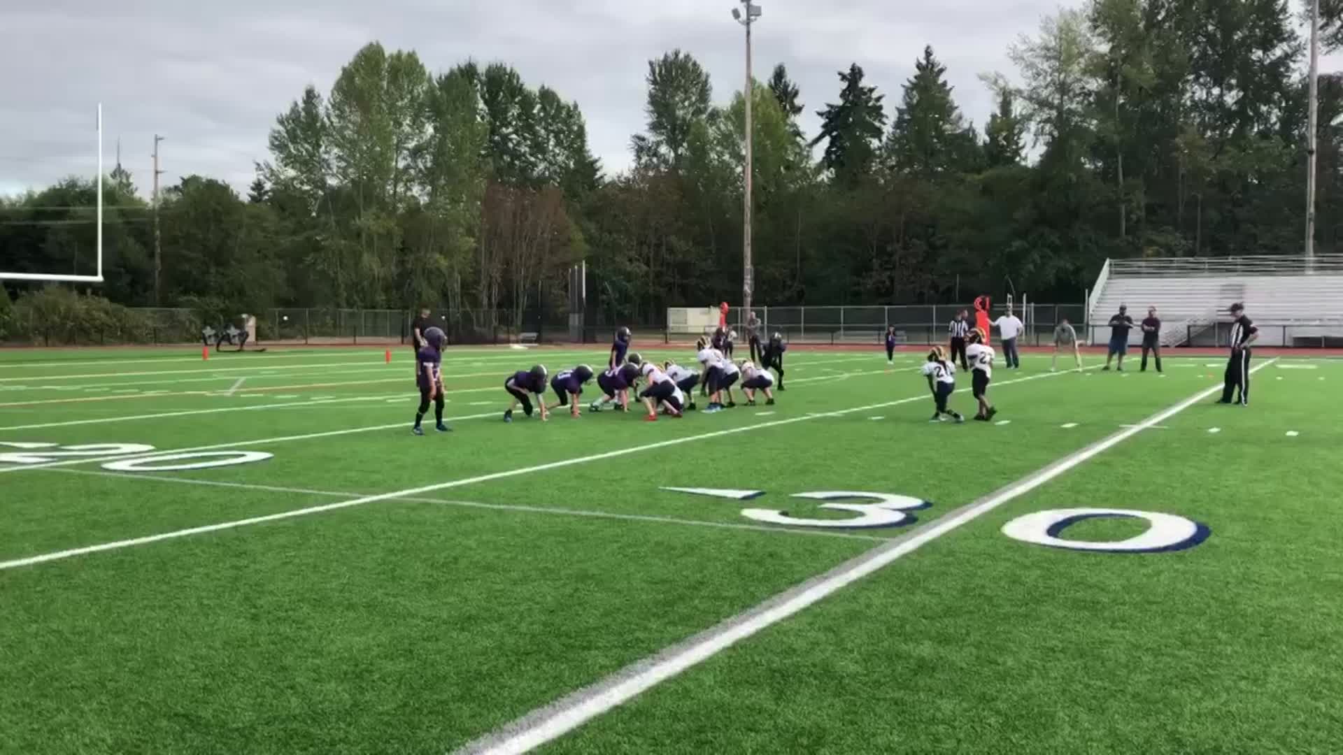 Bellevue Wolverine Youth Football-GEJFA - Jack Behrens highlights - Hudl