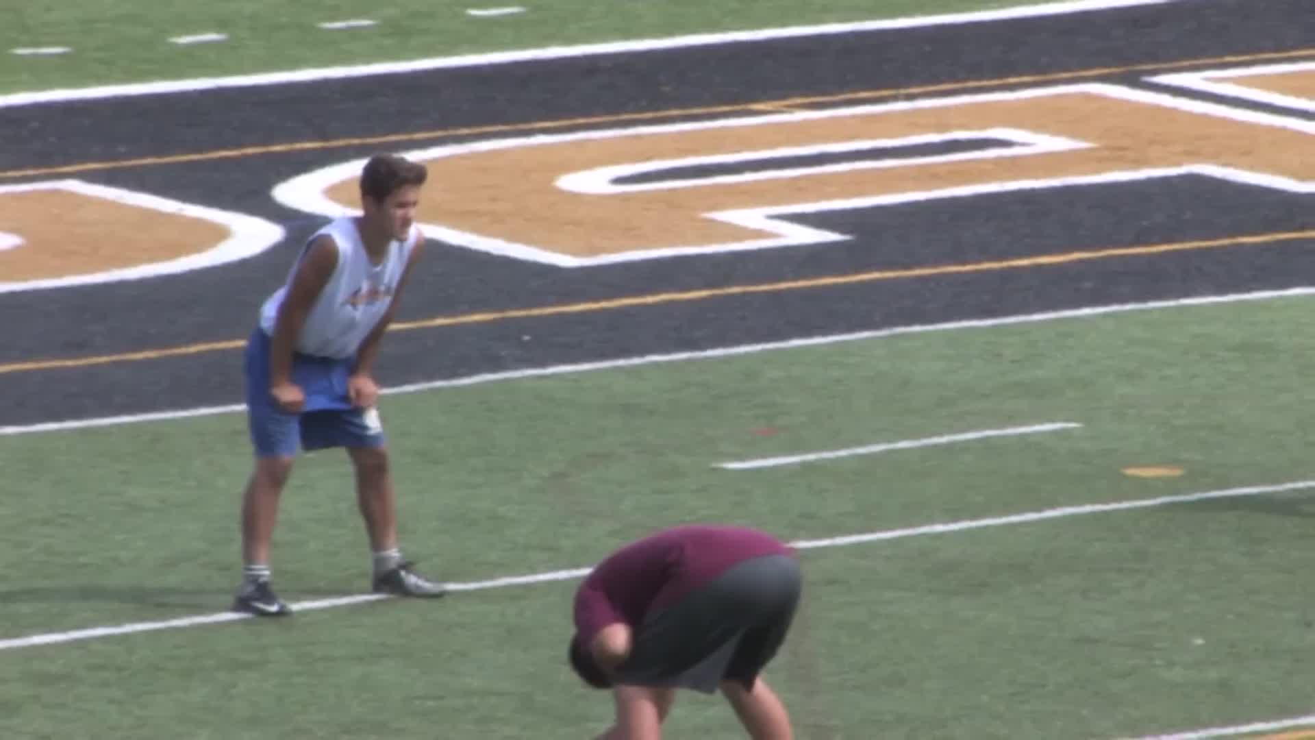 vs. Oak Park 7 on 7 - Alec Sanders highlights - Hudl