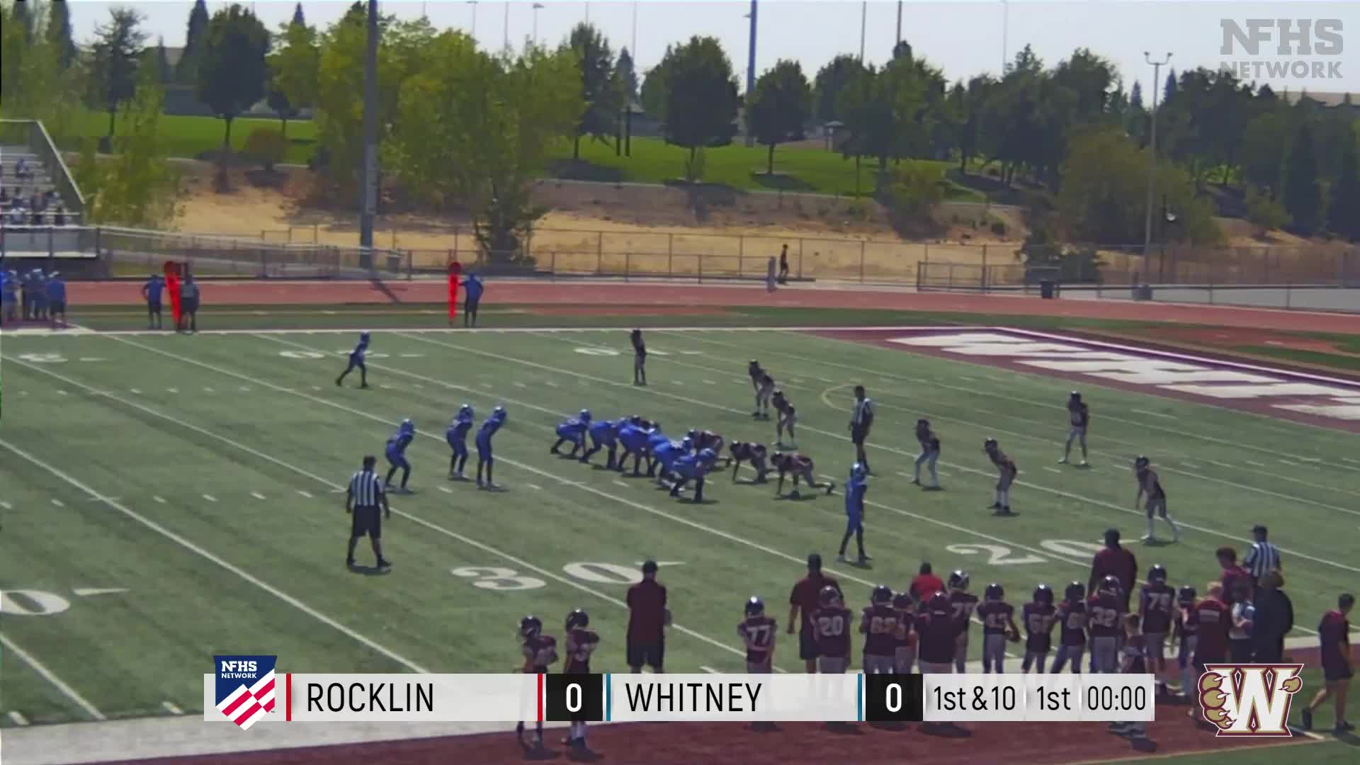 Rocklin Jr. Thunder-Sierra AC - Whitney Jr. Wildcats highlights - Hudl