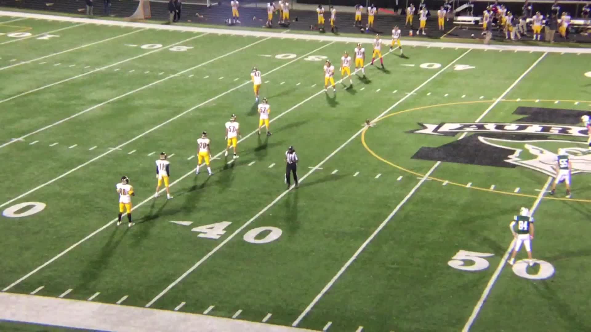 Special teams tackle save - Ty Spurlock highlights - Hudl