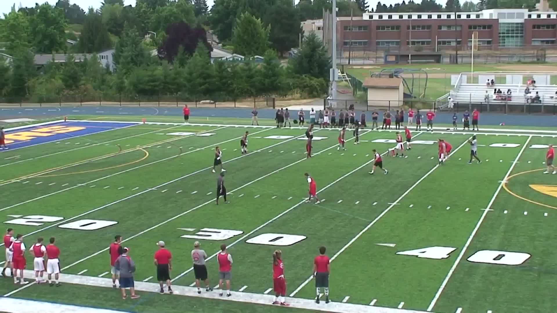 vs. 7 on 7 Tourney Lincoln Battle Ground Lakeridge - Nick Ventura ...