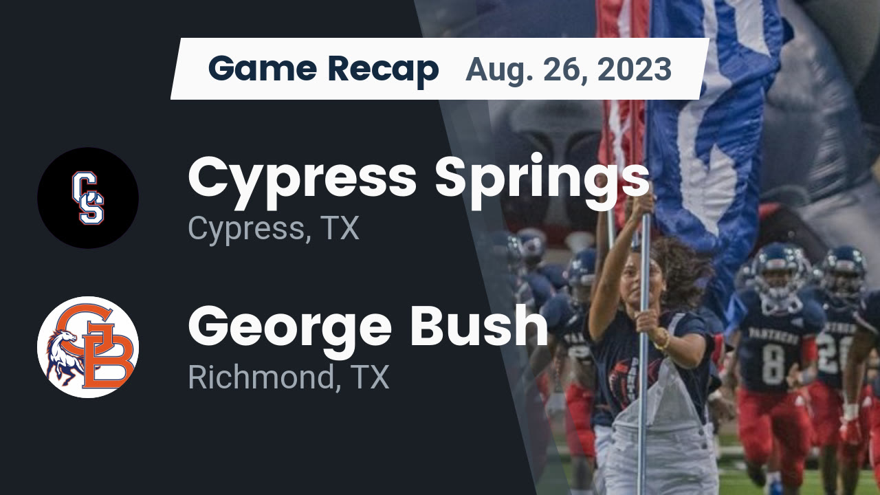 Cypress Springs (Cypress, TX) High School Sports - Football, Basketball ...