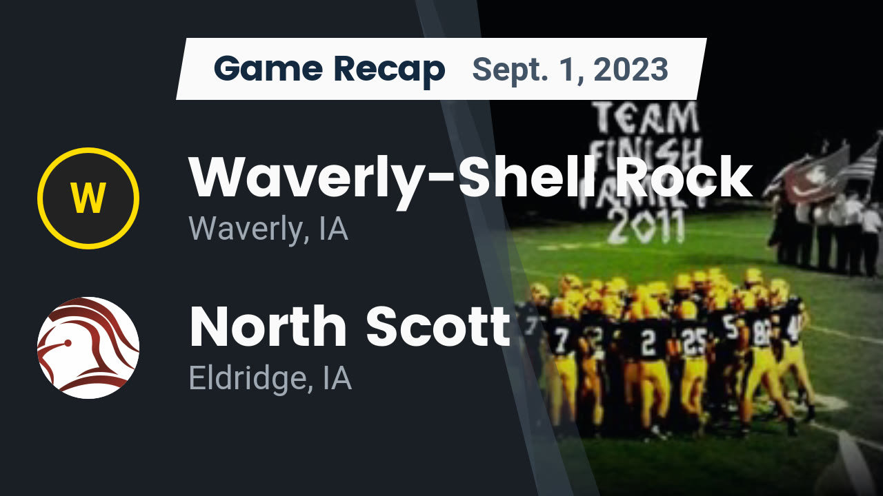 Waverly-Shell Rock (Waverly, IA) High School Sports - Football ...