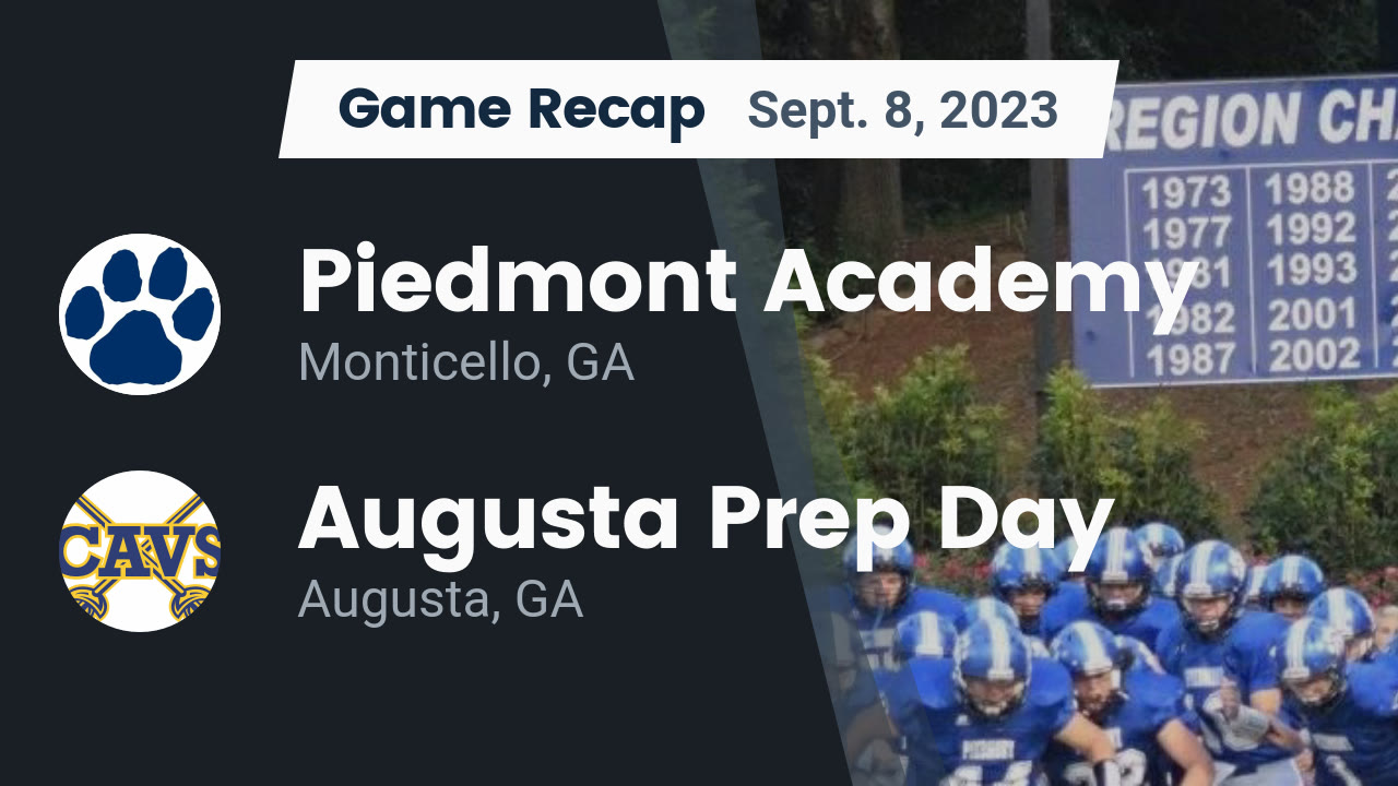 Piedmont Academy (Monticello, GA) Sports - Football, Basketball, Baseball, Softball, Volleyball ...
