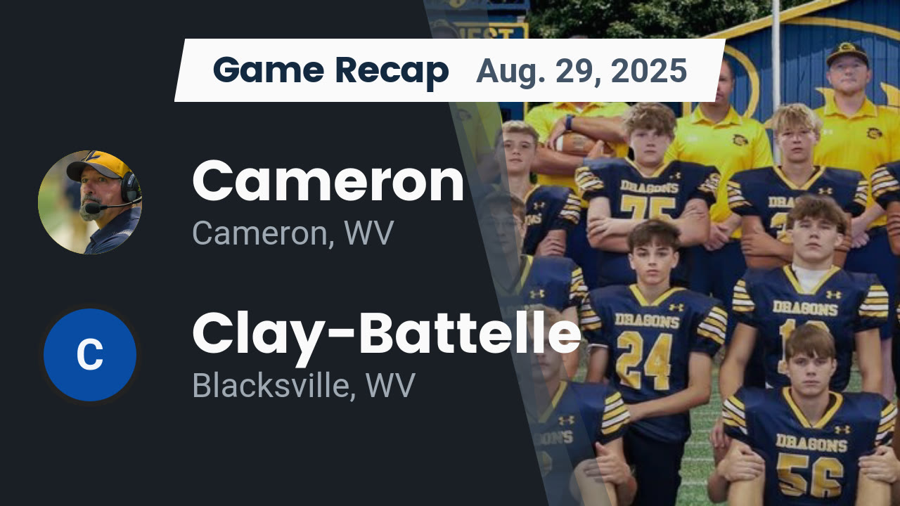 Recap: Cameron vs. Clay-Battelle 2025 - Cameron highlights - Hudl