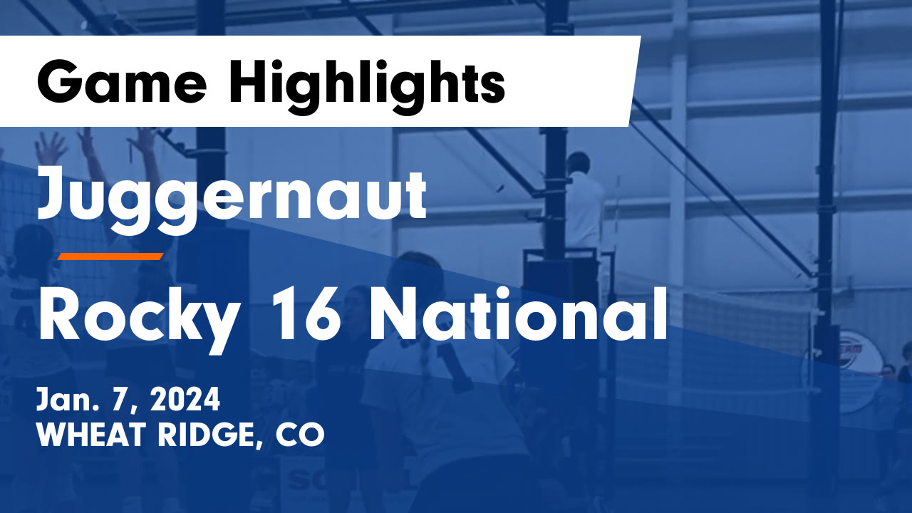 Juggernaut vs Rocky 16 National Game Highlights - Jan. 7, 2024 ...