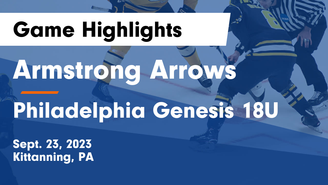 Armstrong Arrows vs Philadelphia Genesis 18U Game Highlights - Sept. 23 ...