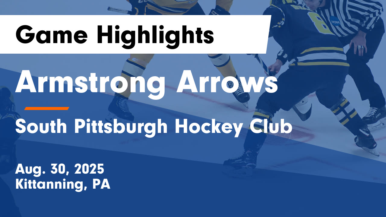 Armstrong Arrows vs South Pittsburgh Hockey Club Game Highlights - Aug ...