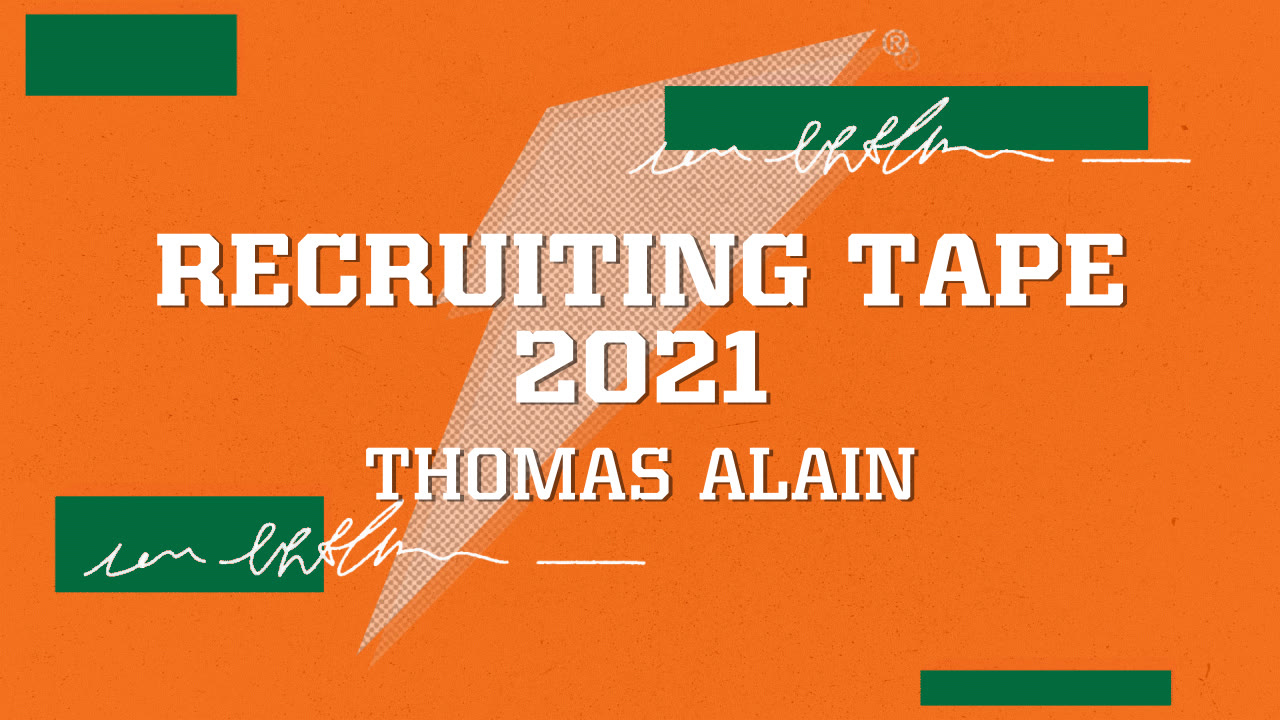 Recruiting tape 2021 - Thomas Allain highlights - Hudl