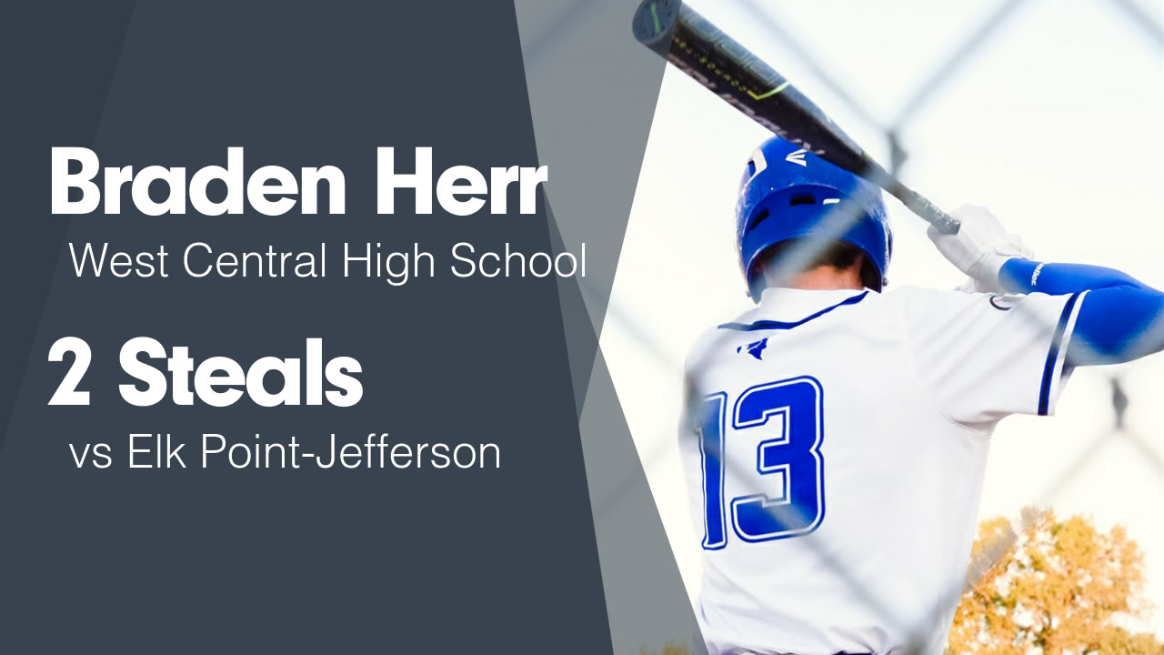 2 Steals vs Elk Point-Jefferson - Braden Herr highlights - Hudl