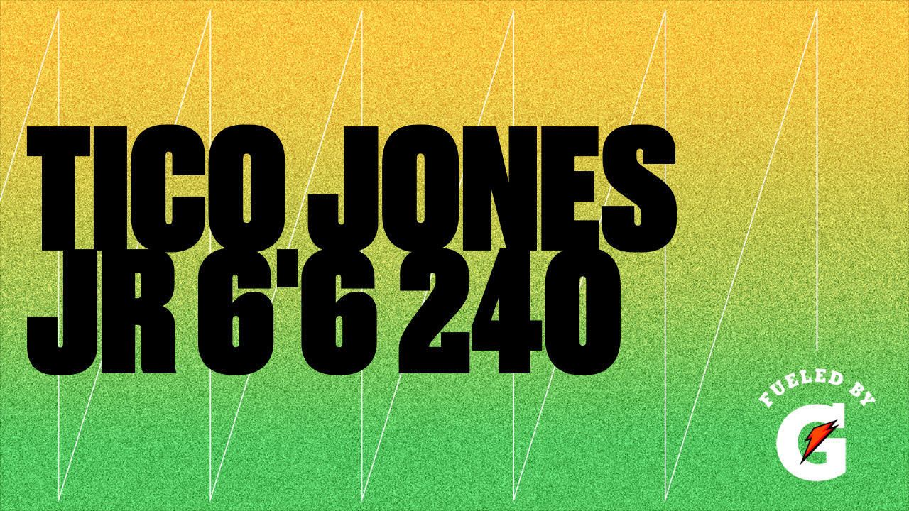 Tico Jones Jr 6'6 240 - Tico Jones highlights - Hudl