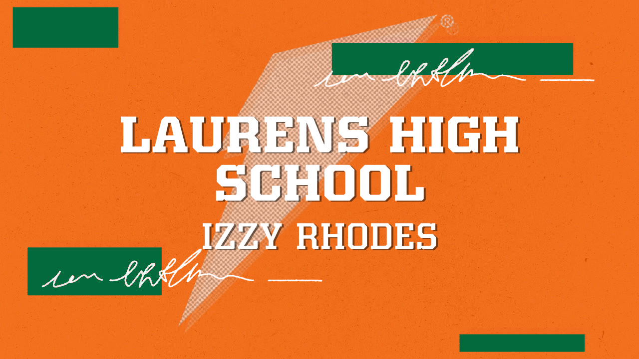 Laurens High School - Izzy Rhodes highlights - Hudl
