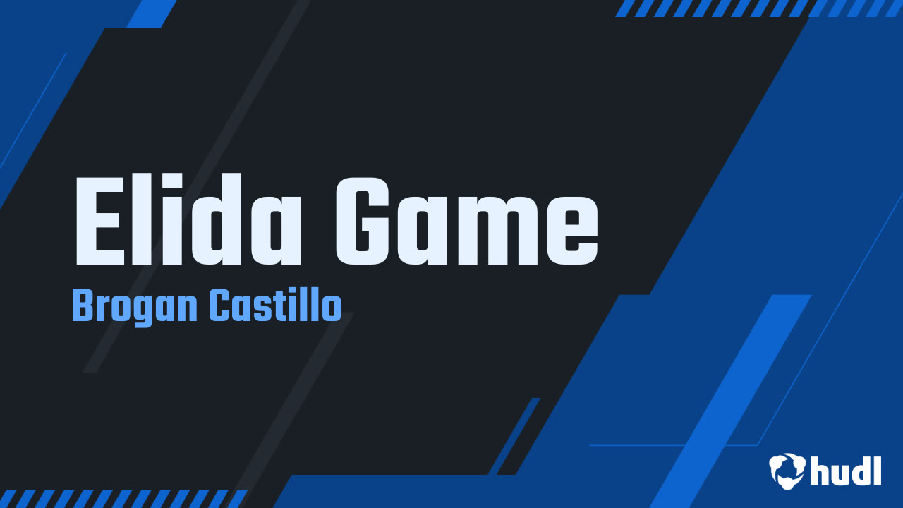 Elida Game - Brogan Castillo highlights - Hudl