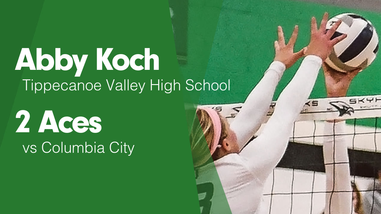 2 Aces vs Columbia City - Abby Koch highlights - Hudl