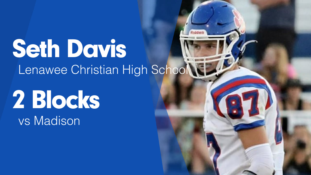 2 Blocks vs Madison - Seth Davis highlights - Hudl