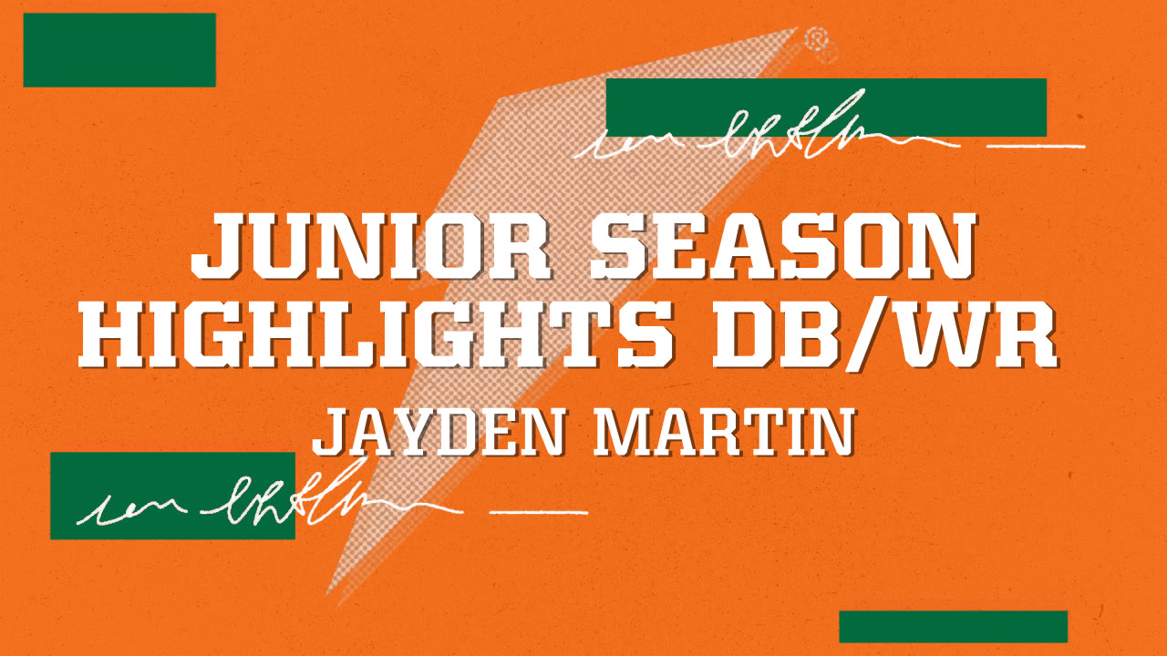Junior Season Highlights DB/WR - Jayden Martin highlights - Hudl