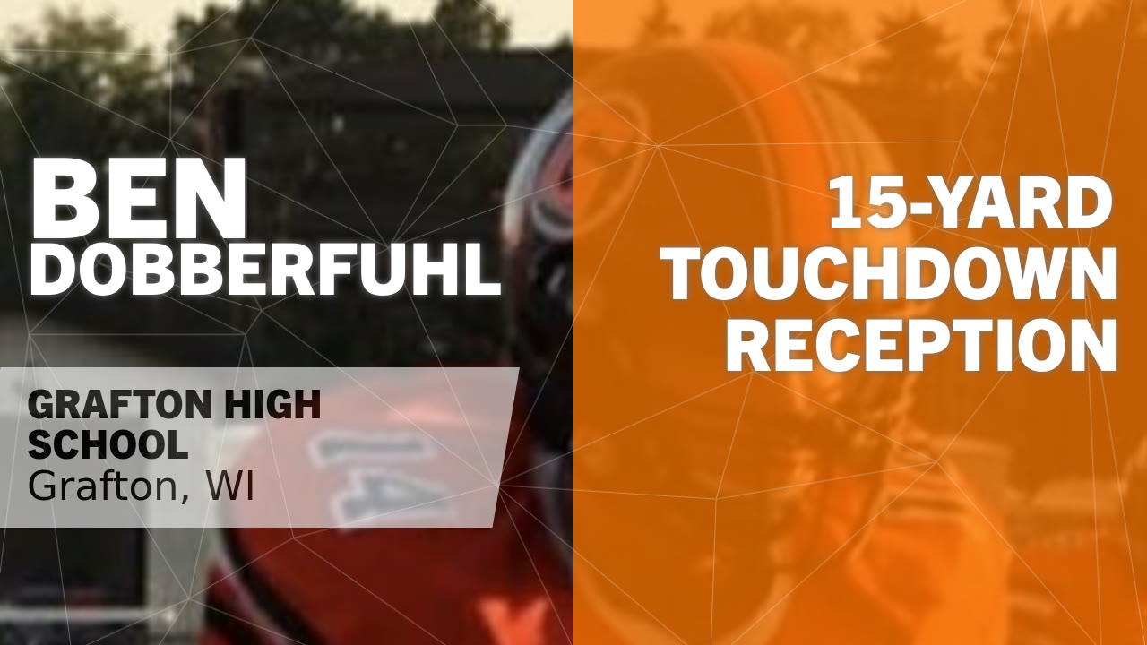 15-yard Touchdown Reception vs Shorewood/Messmer - Ben Dobberfuhl highlights - Hudl
