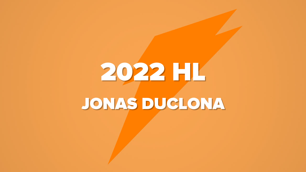 2022 HL - Jonas Duclona highlights - Hudl