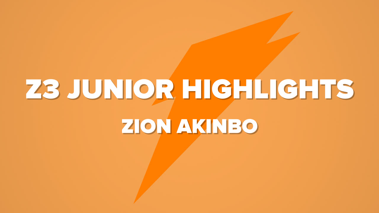 Z3 Junior Highlights - Zion Akinbo highlights - Hudl