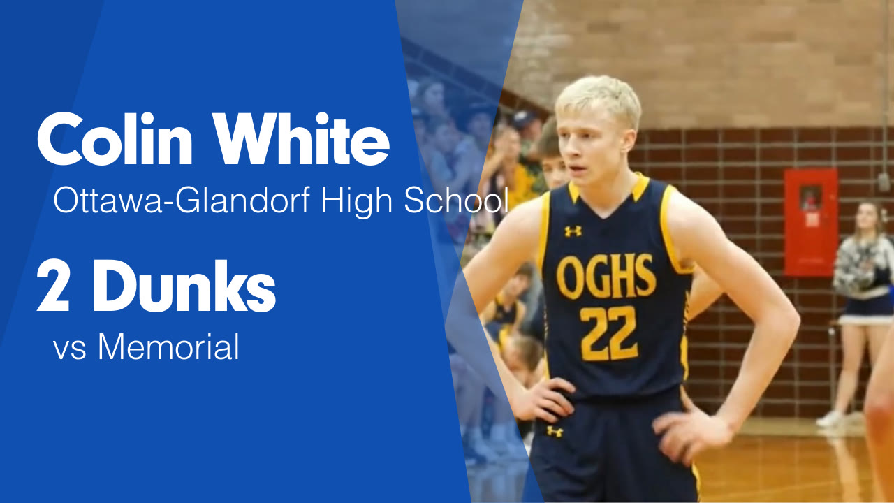 2 Dunks vs Memorial - Colin White highlights - Hudl