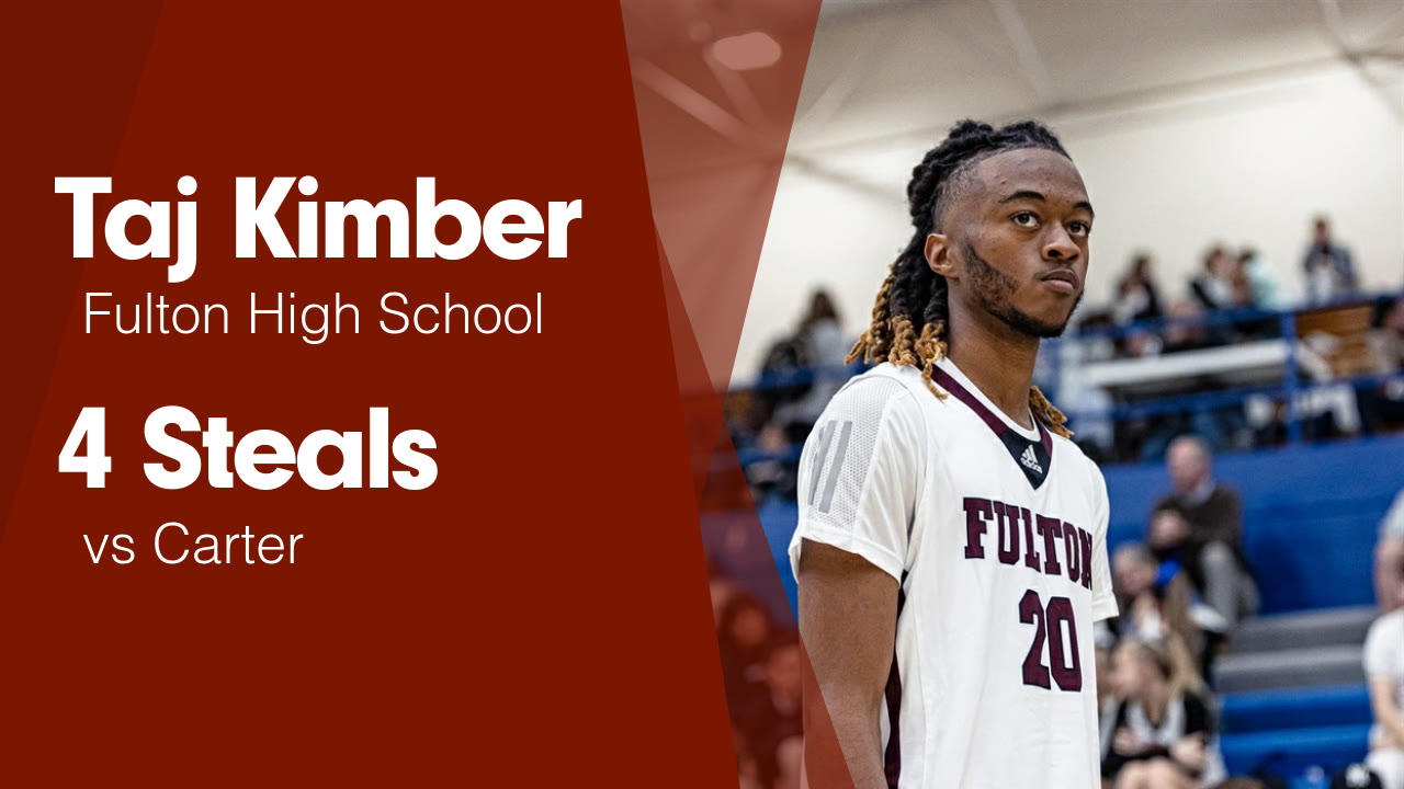 4 Steals vs Carter - Taj Kimber highlights - Hudl
