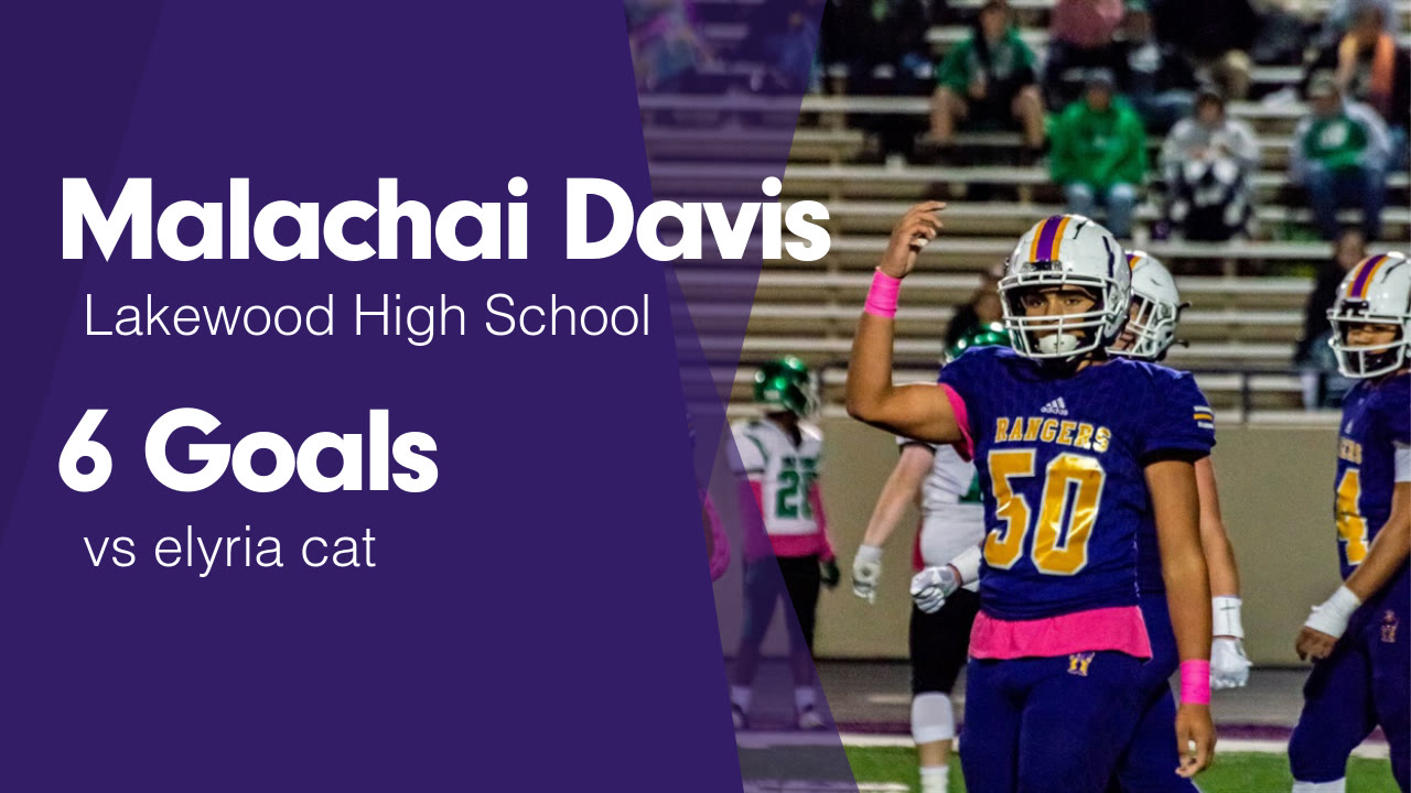 6 Goals vs elyria cat - Malachai Davis highlights - Hudl