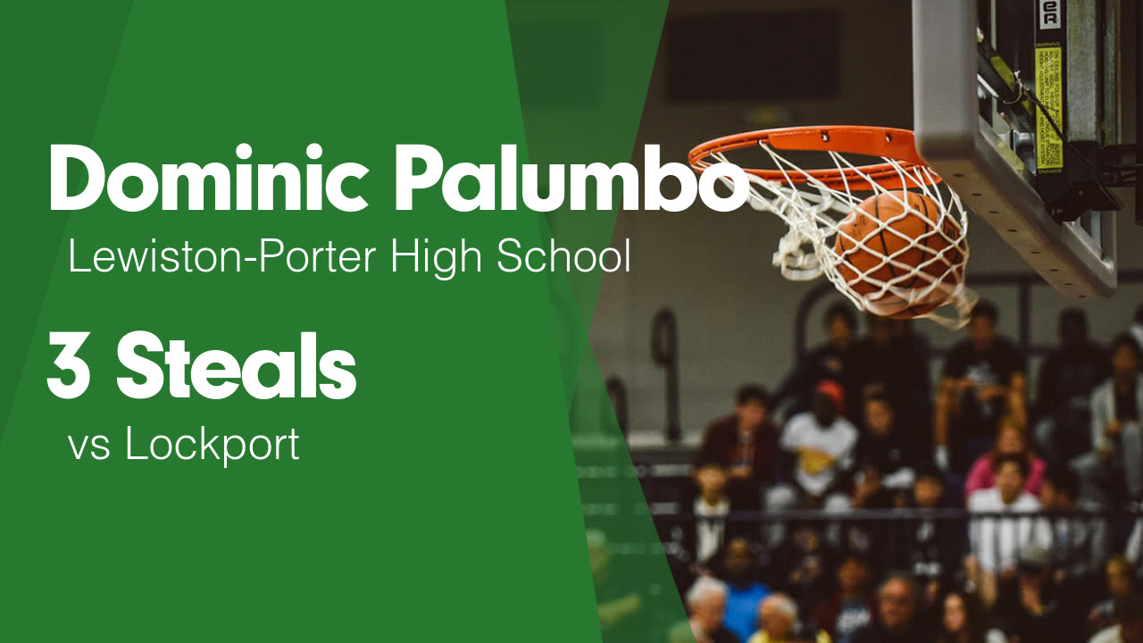 3 Steals vs Lockport - Dominic Palumbo highlights - Hudl