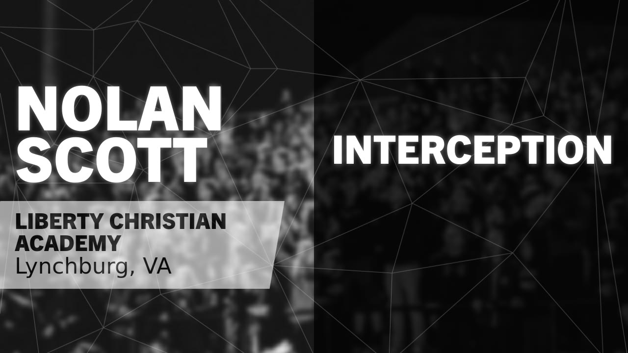 Interception vs Liberty - Nolan Scott highlights - Hudl