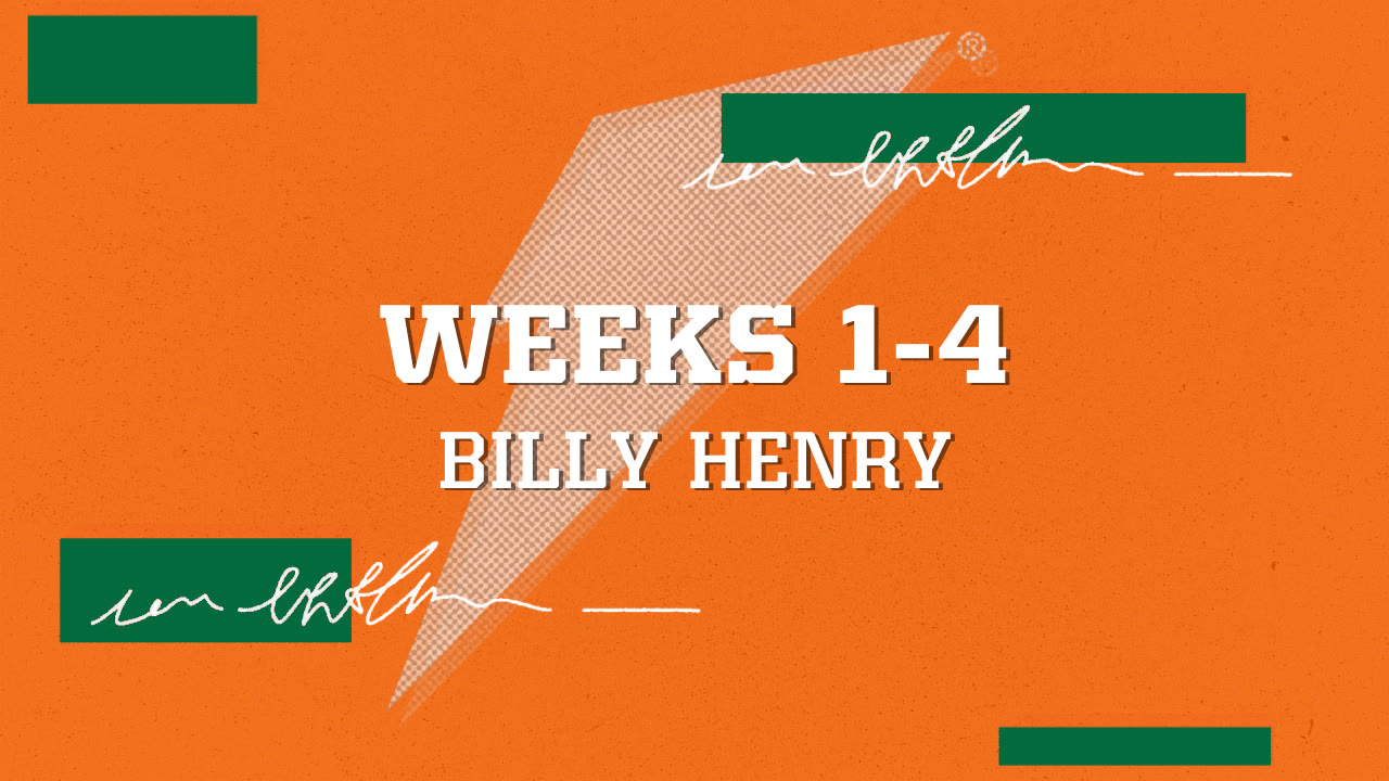 Weeks 1-4 - Billy Henry highlights - Hudl