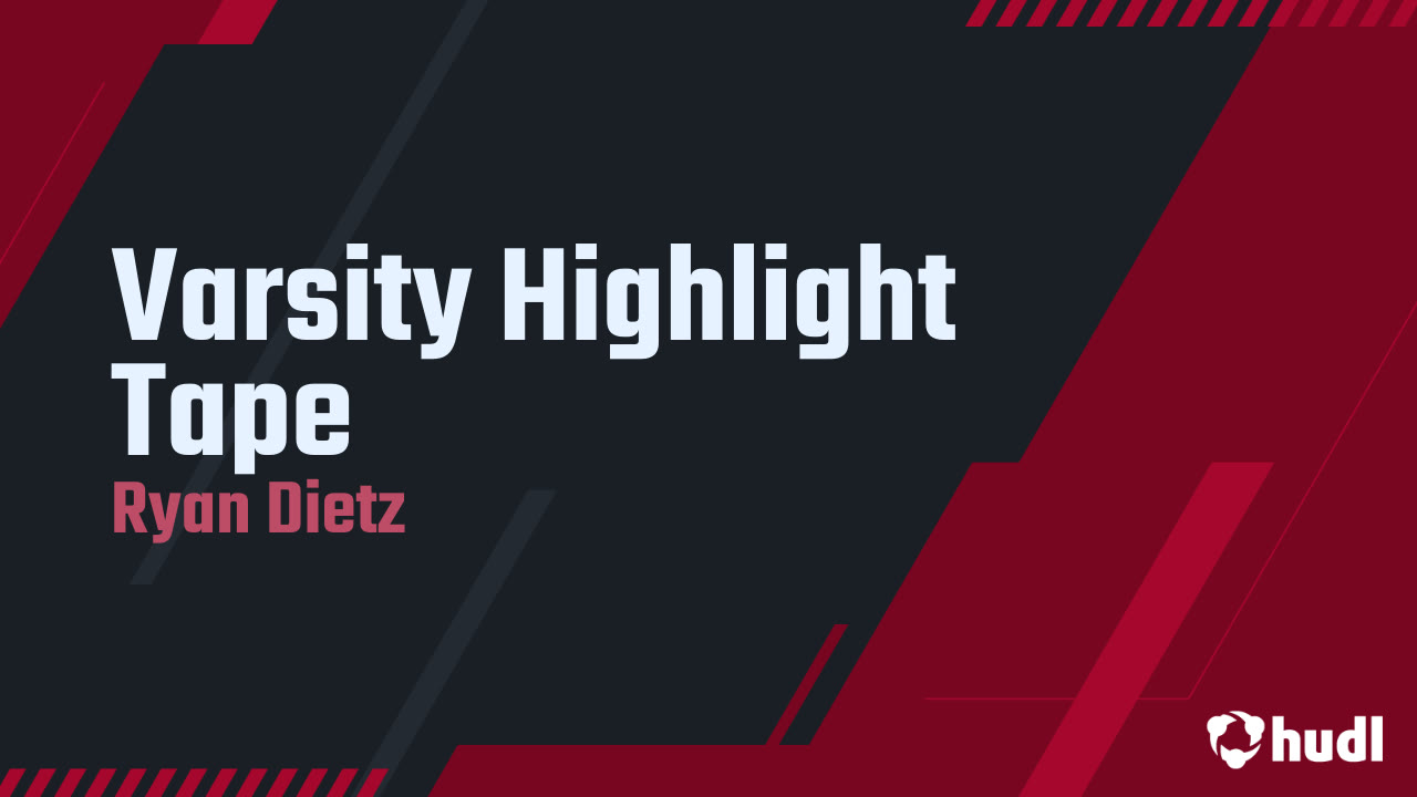 Varsity Highlight Tape - Ryan Dietz highlights - Hudl