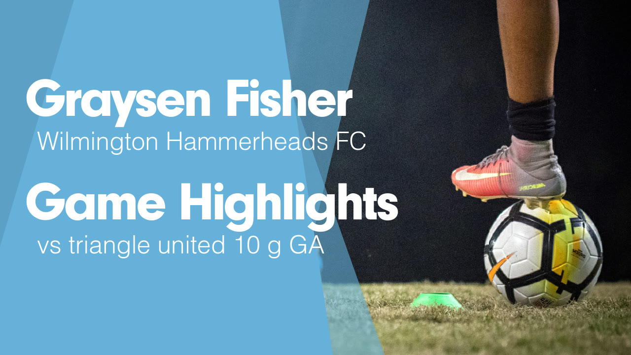 Game Highlights vs triangle united 10 g GA - Graysen Fisher highlights ...