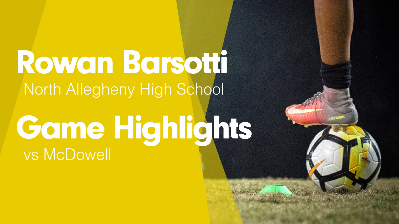 Game Highlights vs McDowell - Rowan Barsotti highlights - Hudl