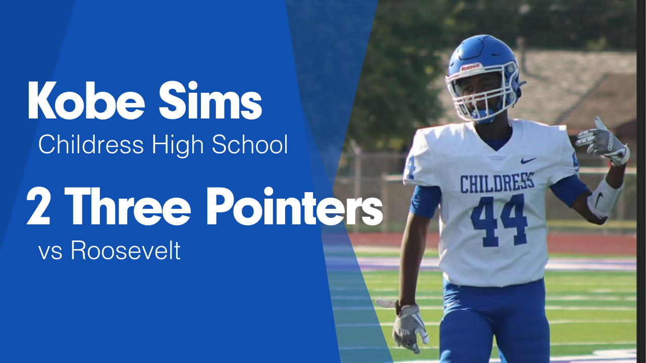 2 Three Pointers vs Roosevelt - Kobe Sims highlights - Hudl