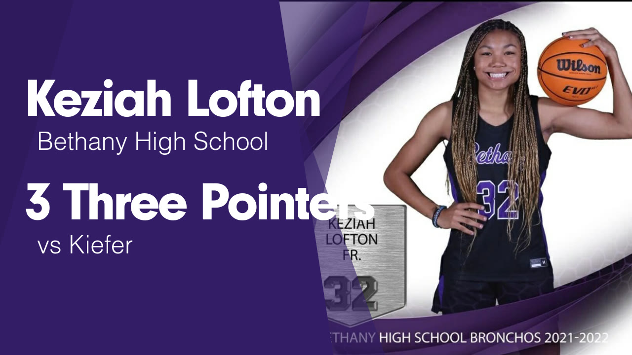 3 Three Pointers vs Kiefer - Keziah Lofton highlights - Hudl
