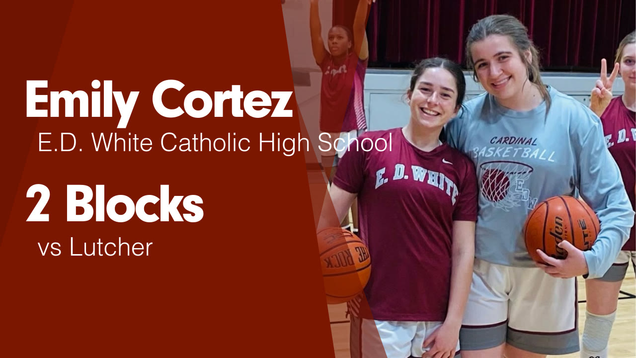 2 Blocks vs Lutcher - Emily Cortez highlights - Hudl