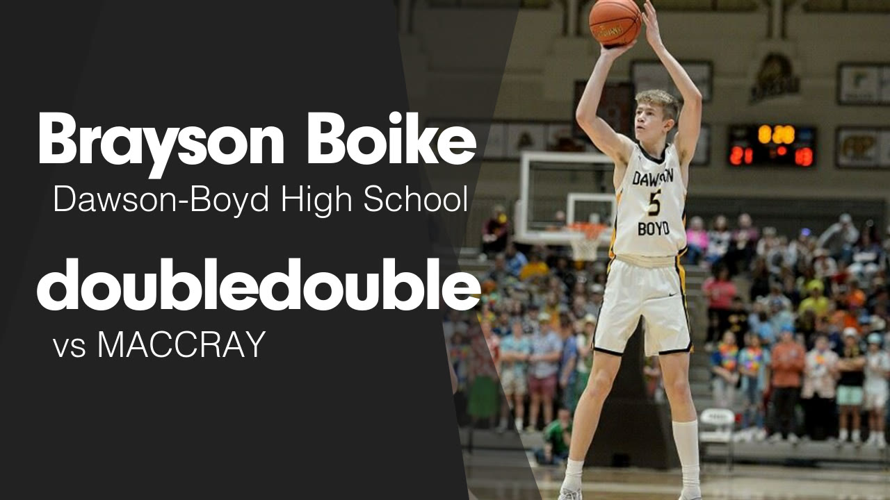 Double Double vs MACCRAY - Brayson Boike highlights - Hudl