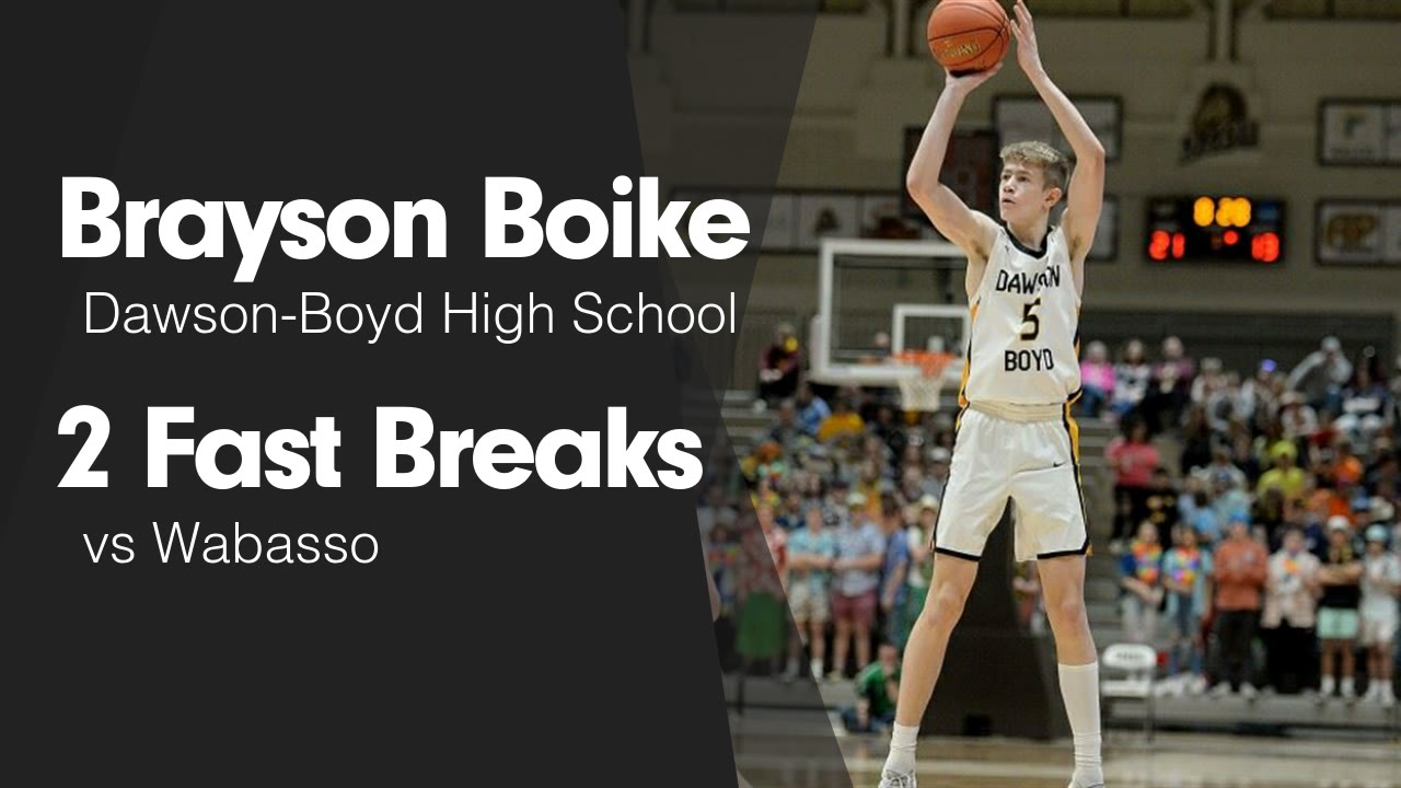 2 Fast Breaks vs Wabasso - Brayson Boike highlights - Hudl