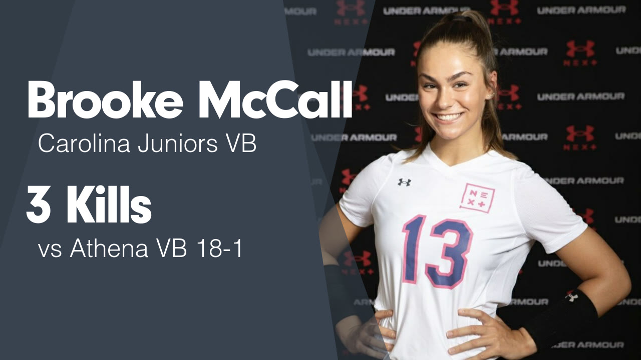 3 Kills vs Athena VB 18-1 - Brooke McCall highlights - Hudl
