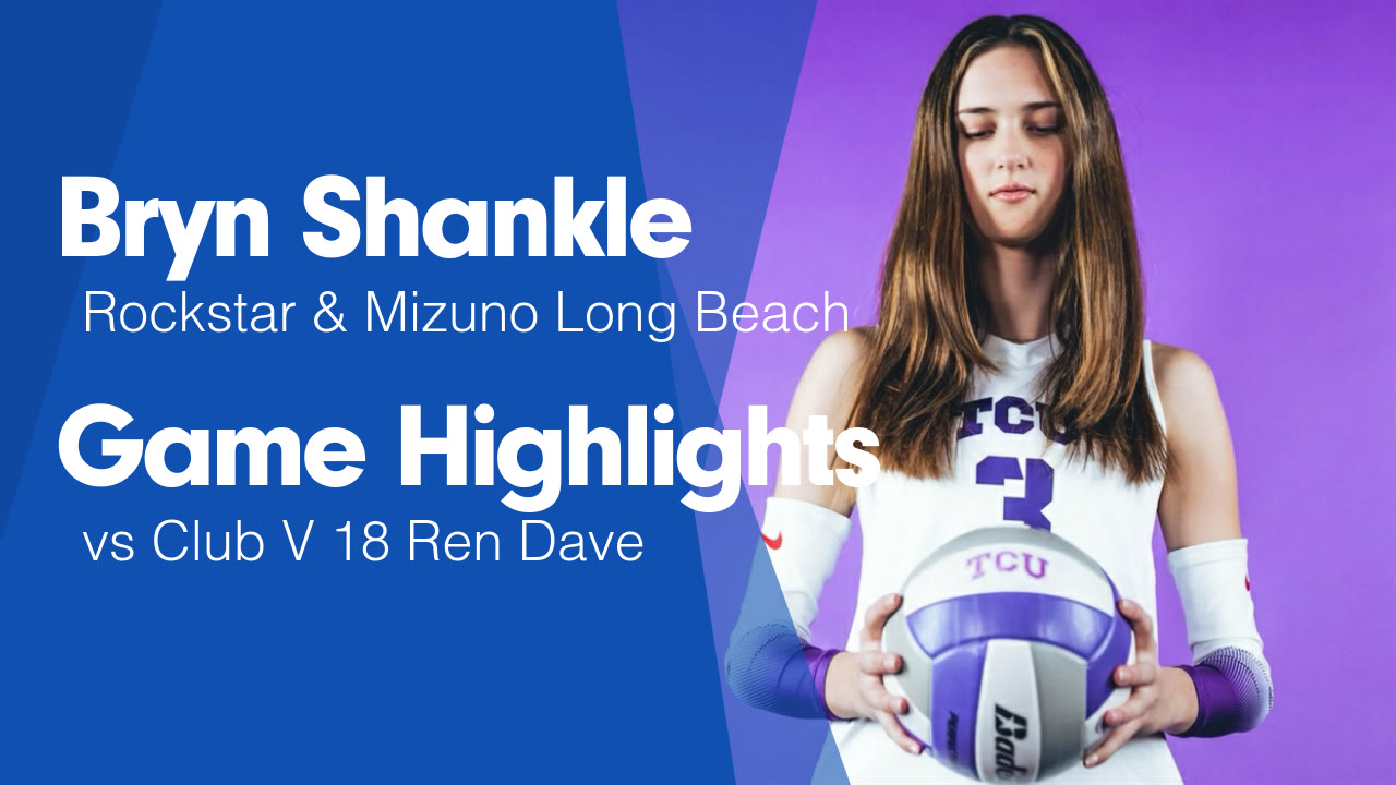 Game Highlights vs Club V 18 Ren Dave - Bryn Shankle highlights - Hudl