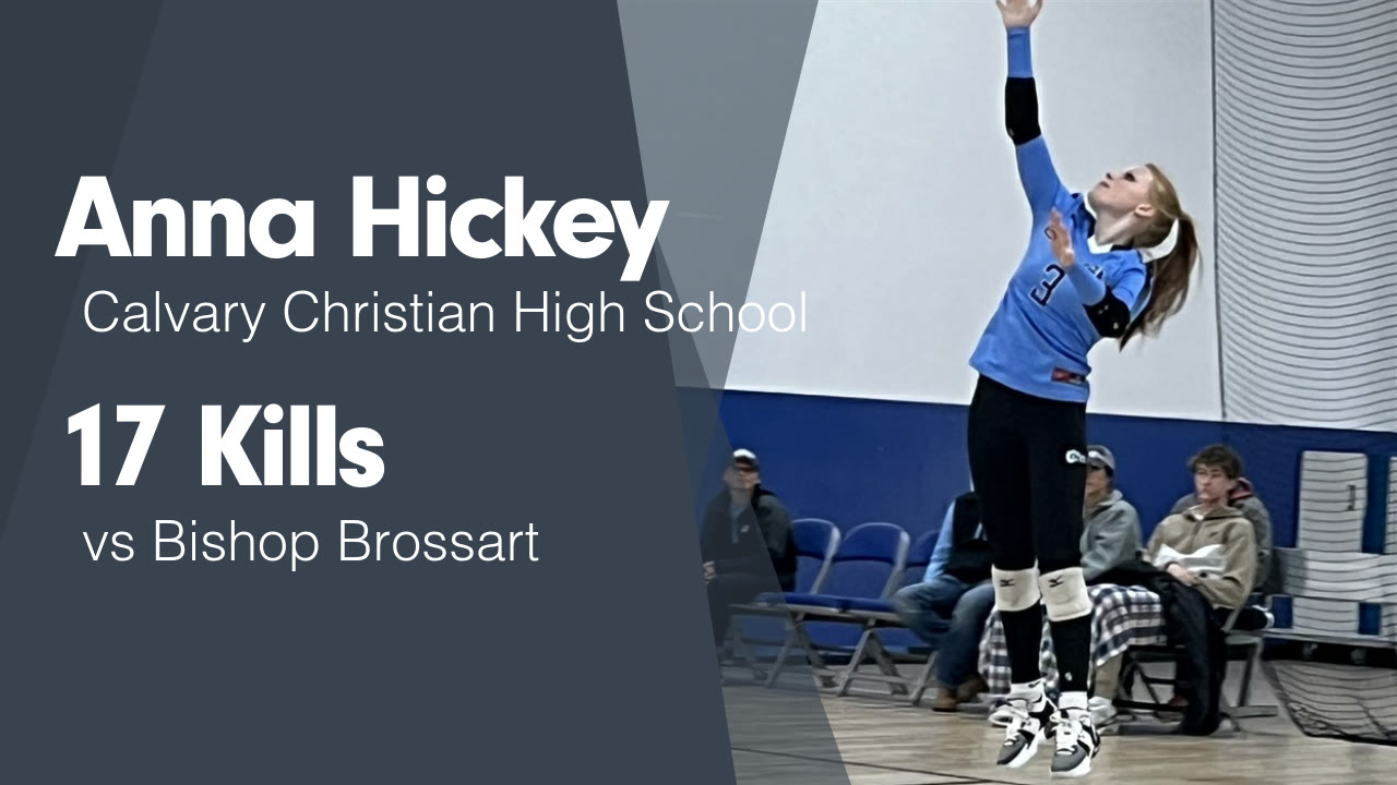 17 Kills vs Bishop Brossart - Anna Hickey highlights - Hudl