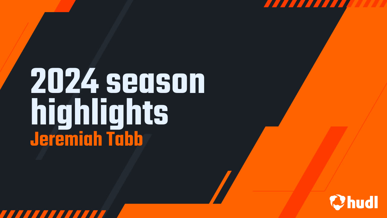 2024 season highlights - Jeremiah Tabb highlights - Hudl