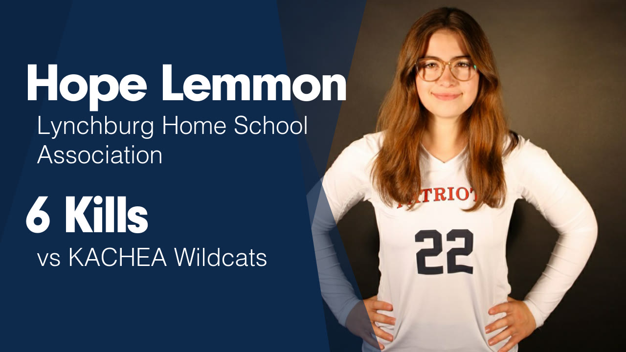 6 Kills vs KACHEA Wildcats - Hope Lemmon highlights - Hudl