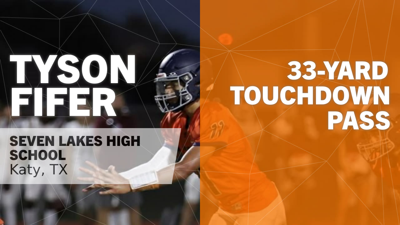 33-yard Touchdown Pass vs Obra D. Tompkins - Tyson Fifer highlights - Hudl