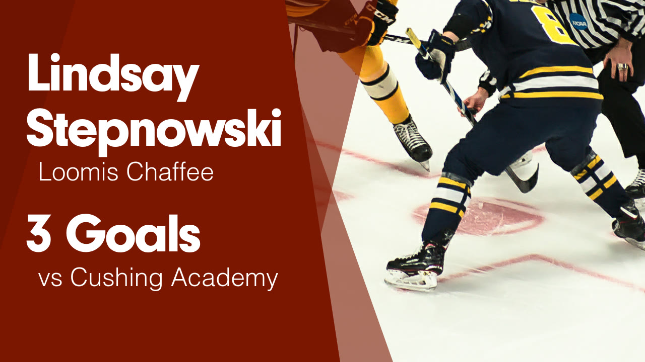 3 Goals vs Cushing Academy - Lindsay Stepnowski highlights - Hudl