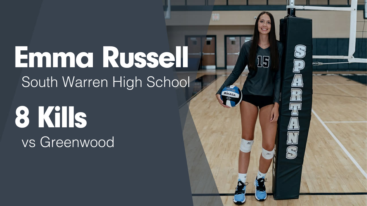 8 Kills vs Greenwood - Emma Russell highlights - Hudl
