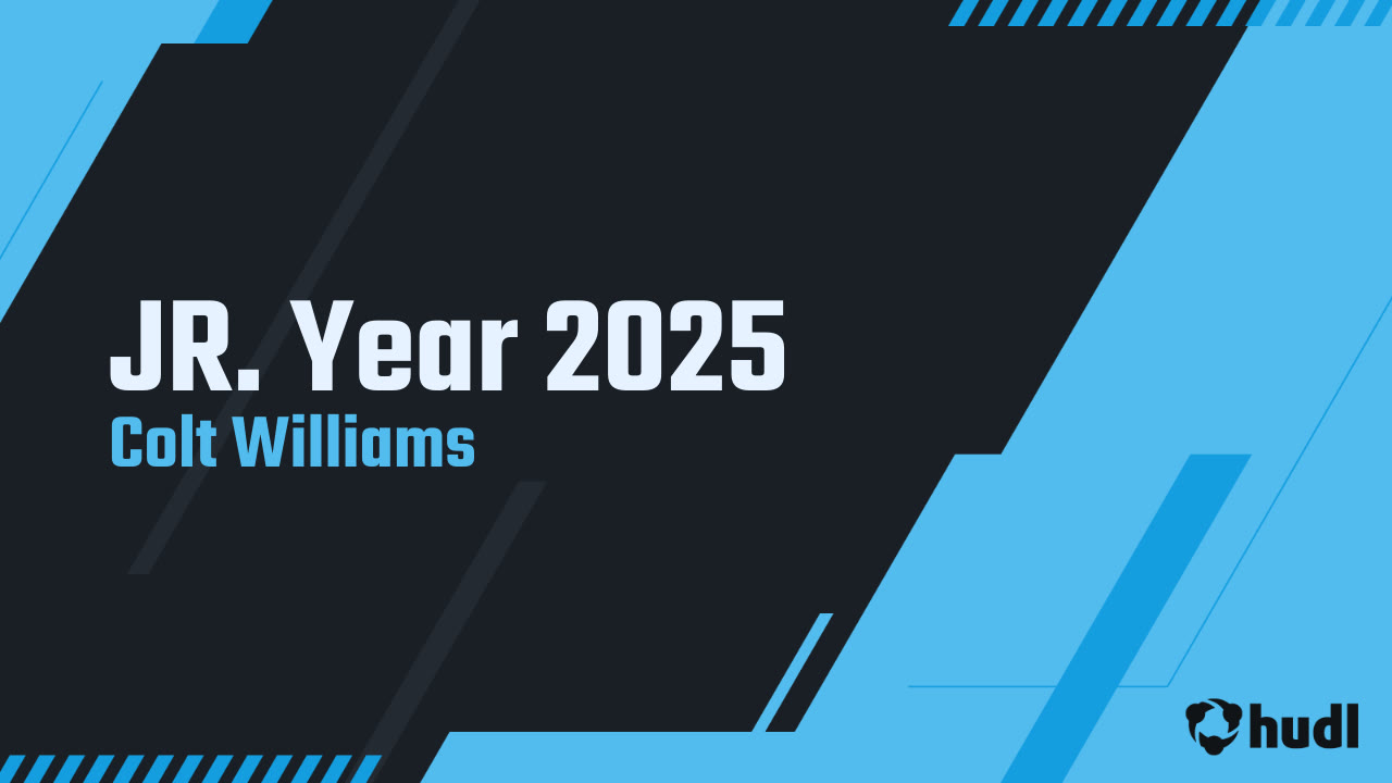 JR. Year 2025 - Colt Williams highlights - Hudl