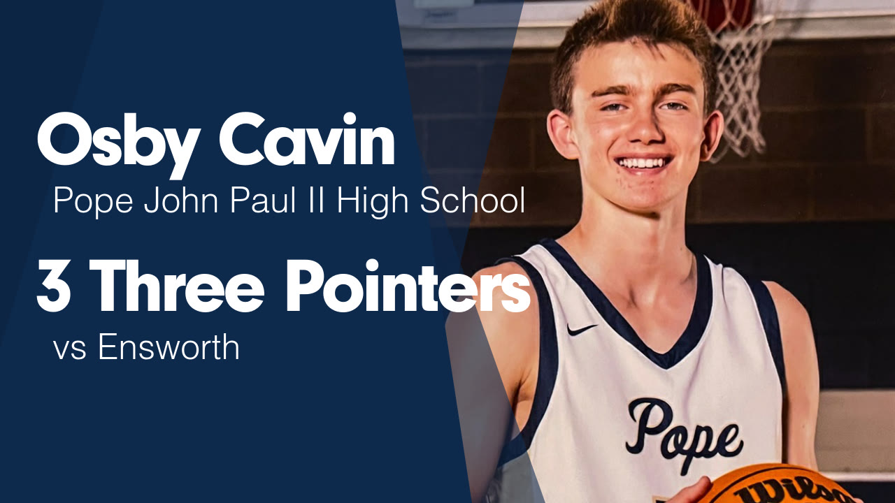 3 Three Pointers vs Ensworth - Osby Cavin highlights - Hudl