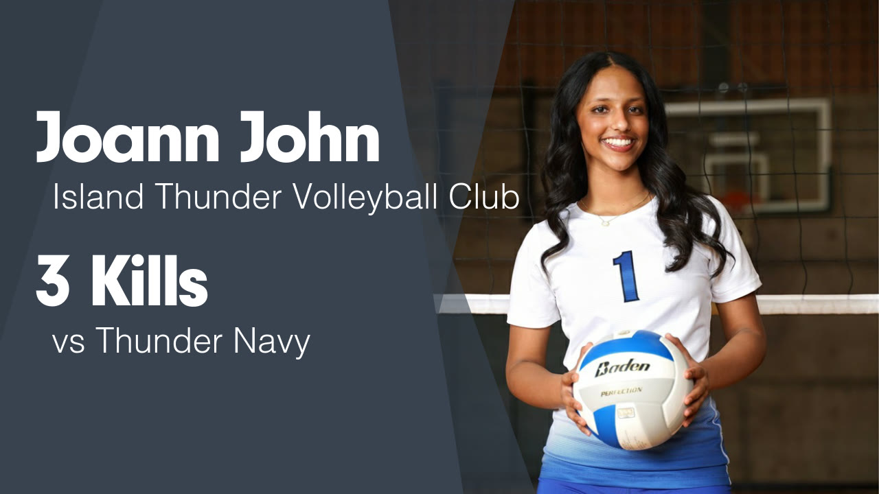 3 Kills vs Thunder Navy - Joann John highlights - Hudl