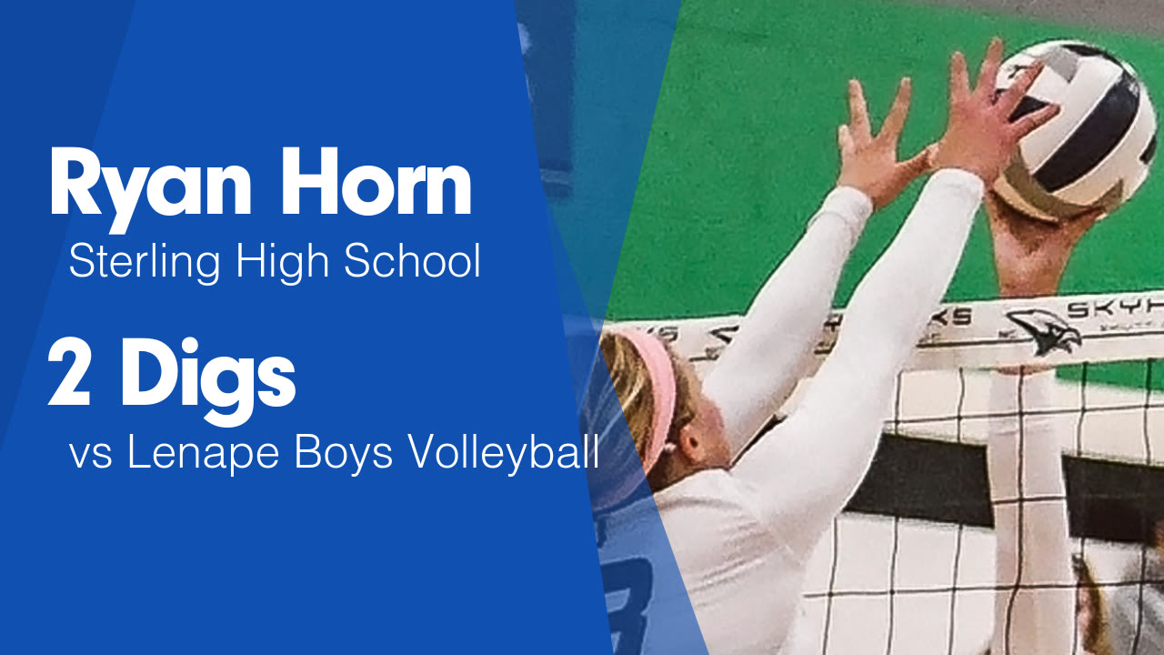 2 Digs vs Lenape Boys Volleyball - Ryan Horn highlights - Hudl