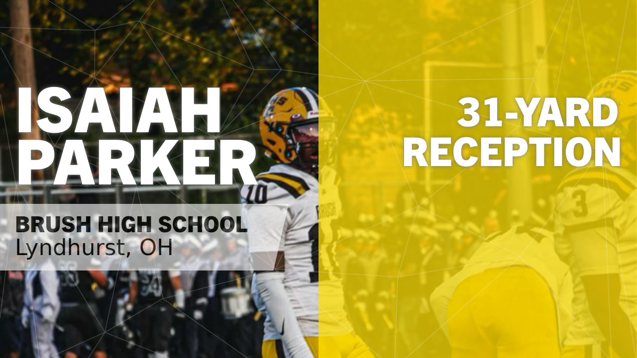31-yard Reception vs Shaker Heights - Isaiah Parker highlights - Hudl